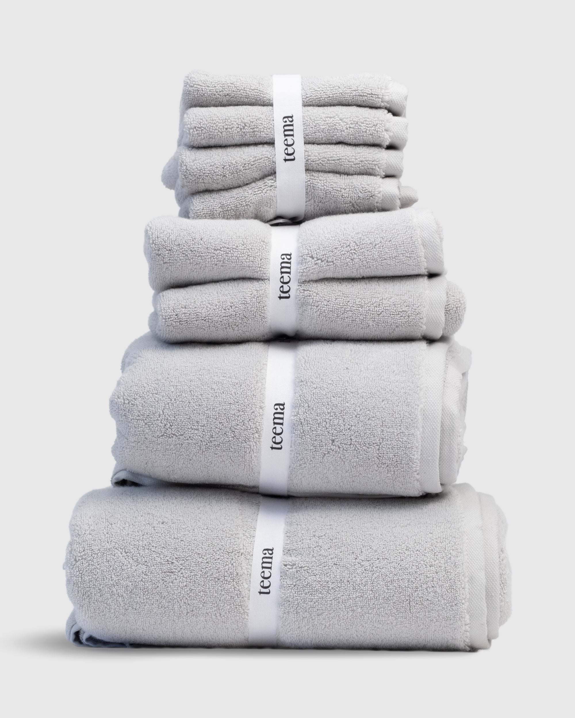 Luxe Bath Towels in Stone – Teema Towels